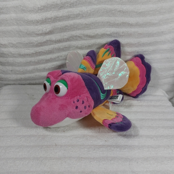 Jim Henson | Toys | Jim Henson Splash And Bubbles Fish Plush Pink ...